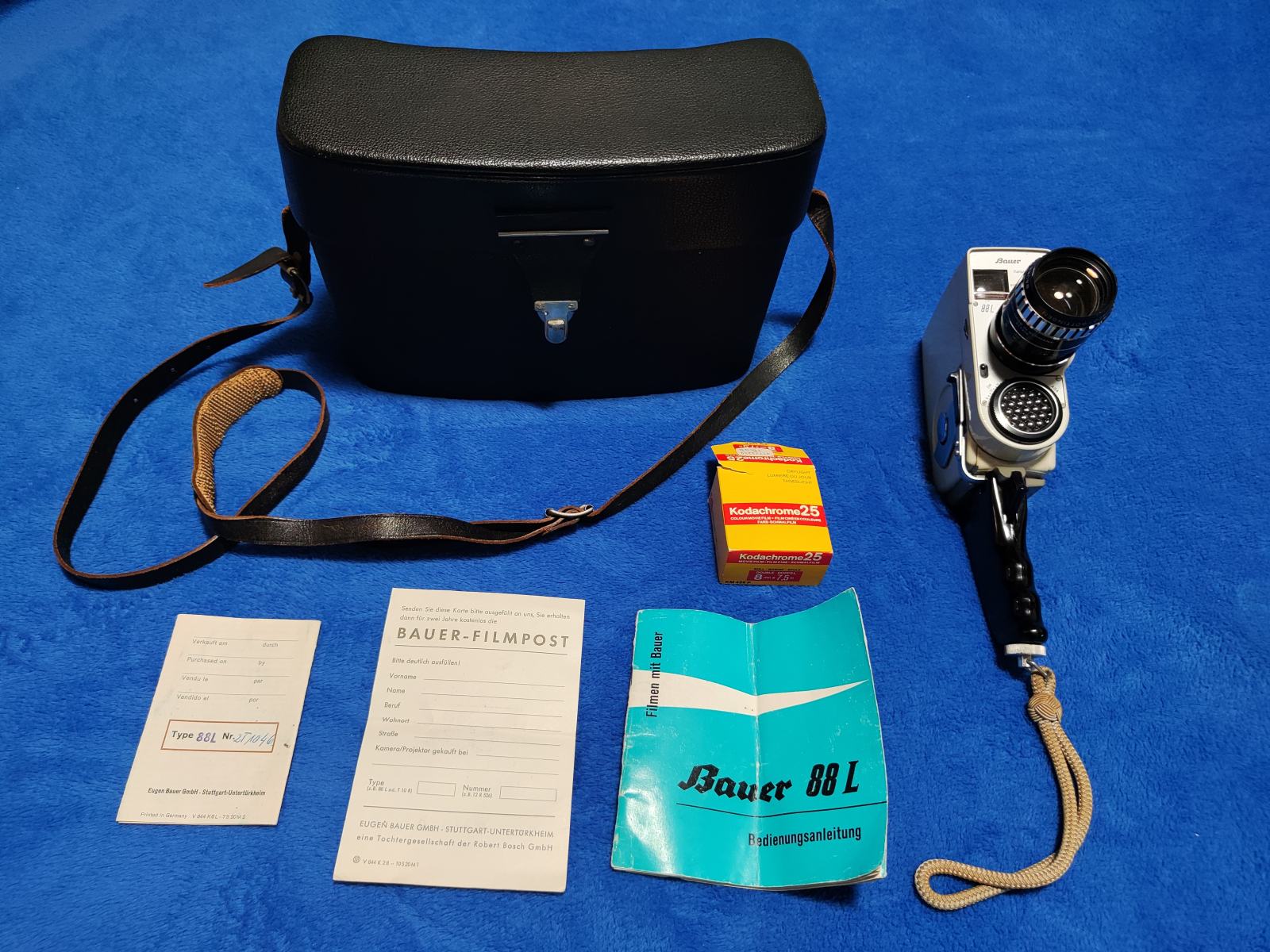 BAUER 88L retro kamera sa trobicom iz 60tih kao nova