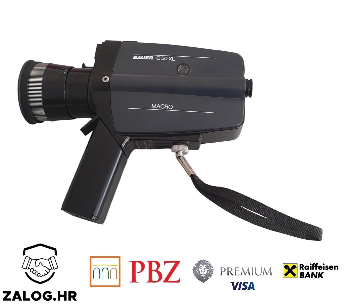 BAUER C 50 XL VIDEOKAMERA ***DO 24 RATE*** R1!