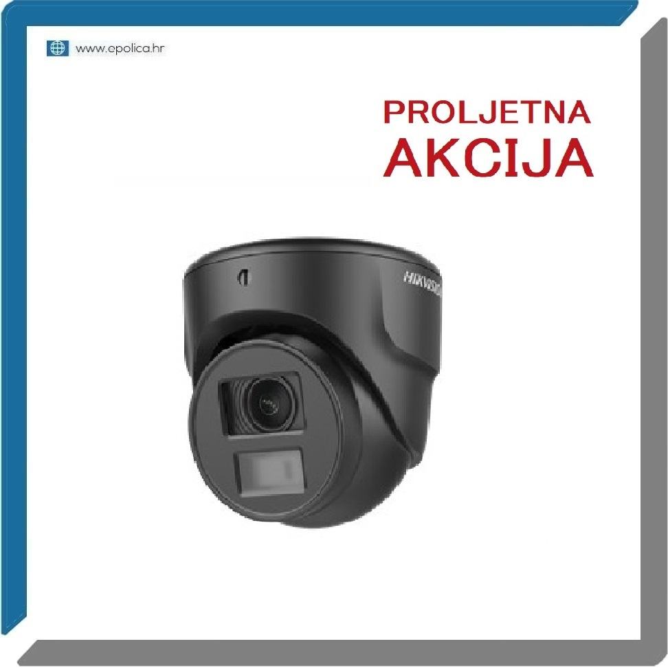 Kamera za nadzor 2.8mm CRNE BOJE 2MP