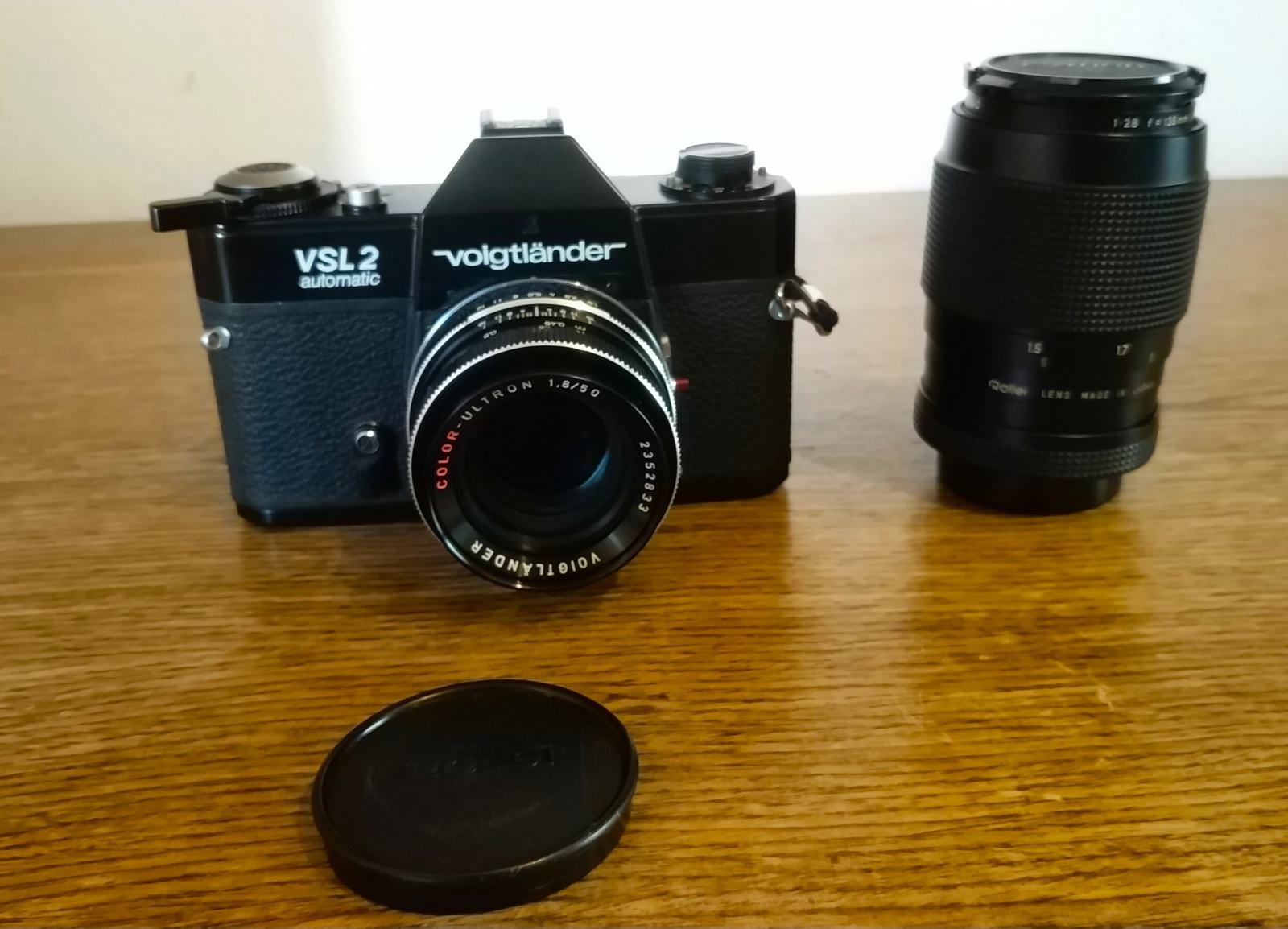 Fotoaparat Voigtlander VSL2 Automatic + objektivi