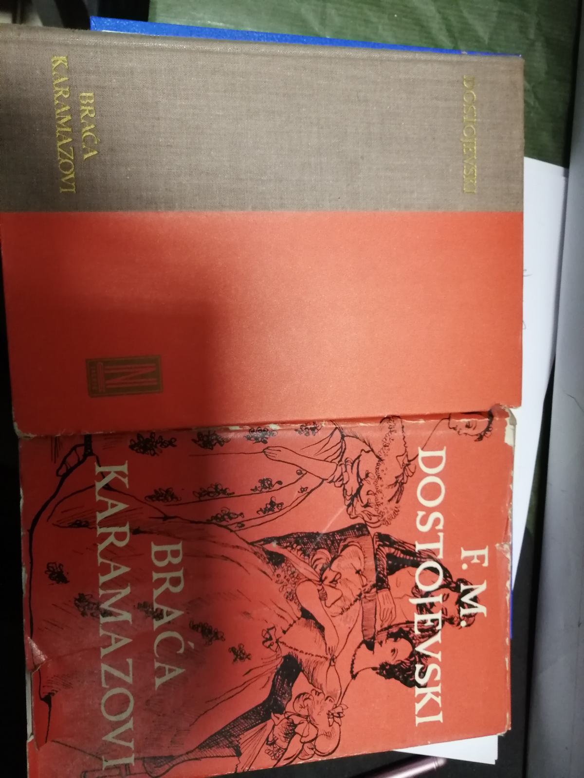 BRACA KARAMAZOVI 1 i 2 DOSTOJEVSKI