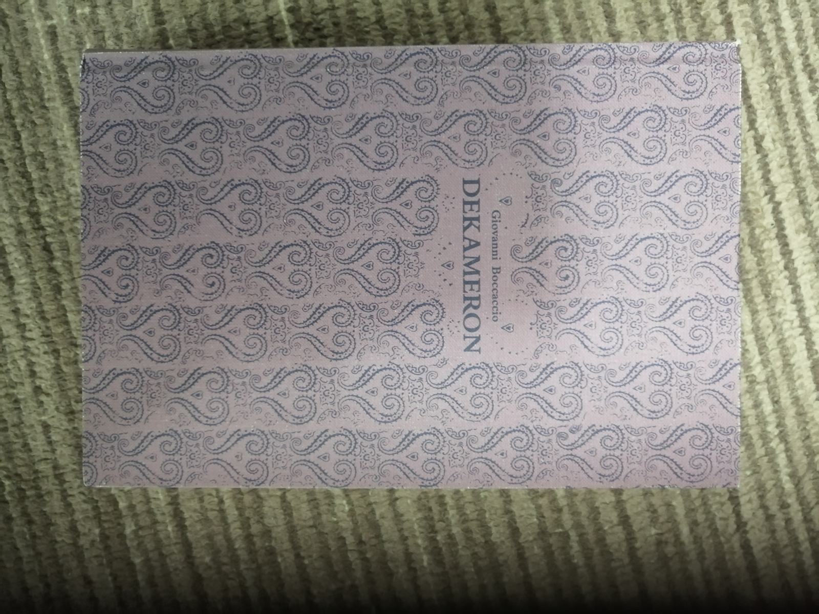 DEKAMERON GIOVANNI BOCCACCIO