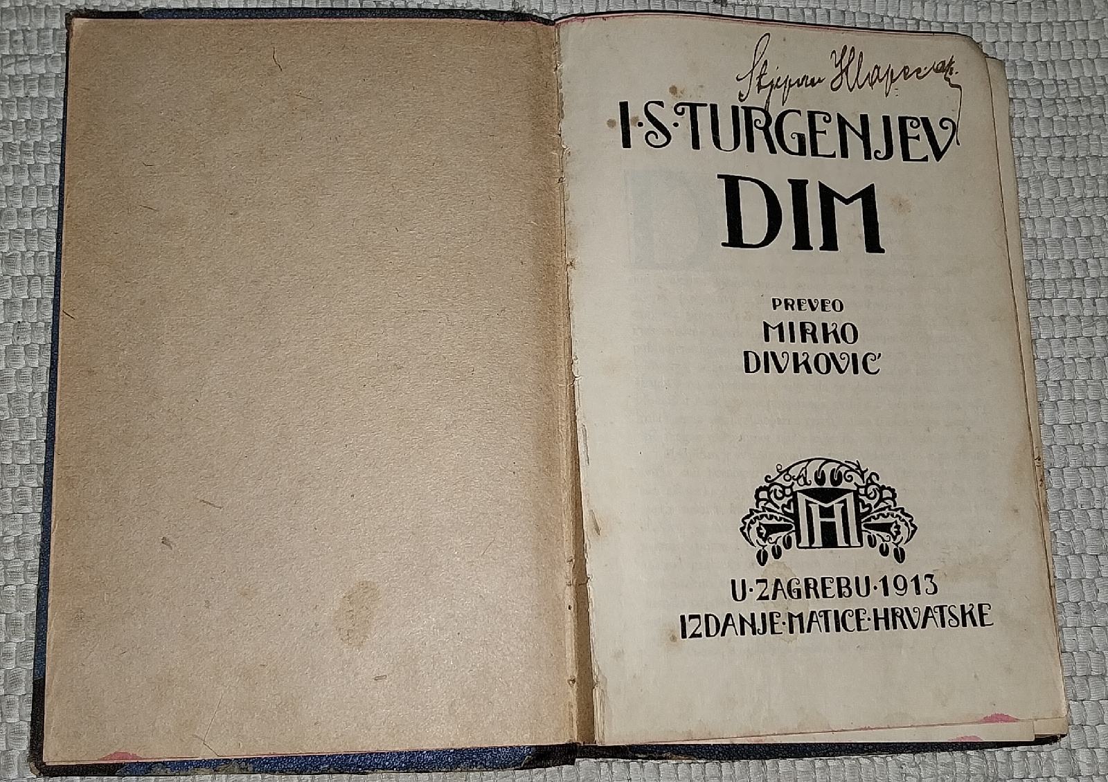 Dim, I.S.Turgenjev, Zagreb, 1913. (70)