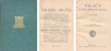 Frane Bulić Palača cara Dioklecijana