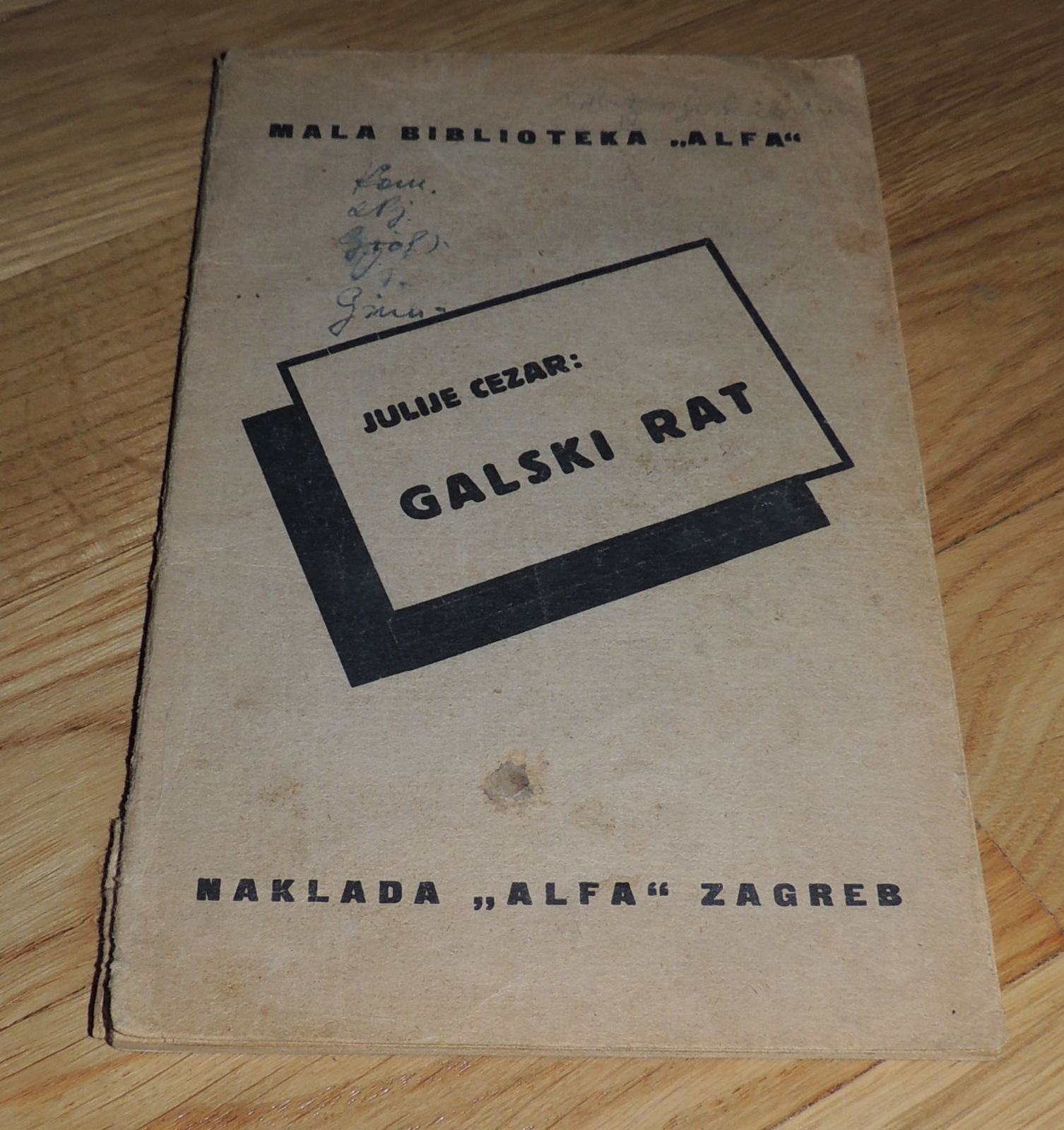Gaj Julije Cezar Galski rat