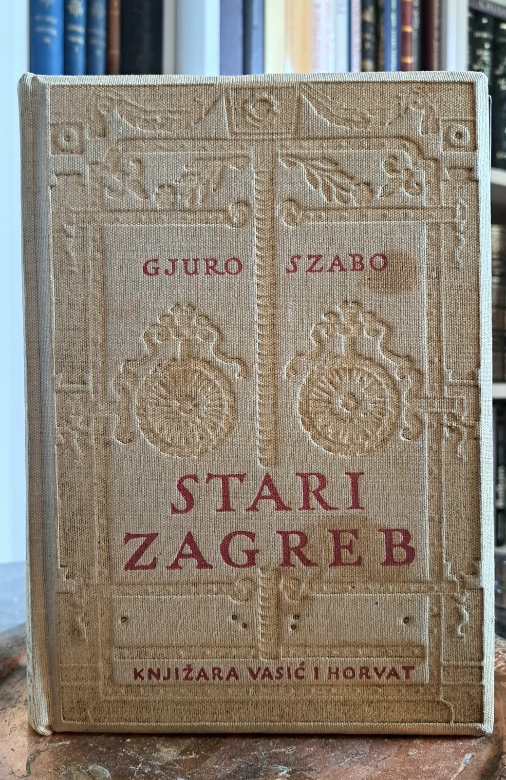 Gjuro Szabo, Stari Zagreb
