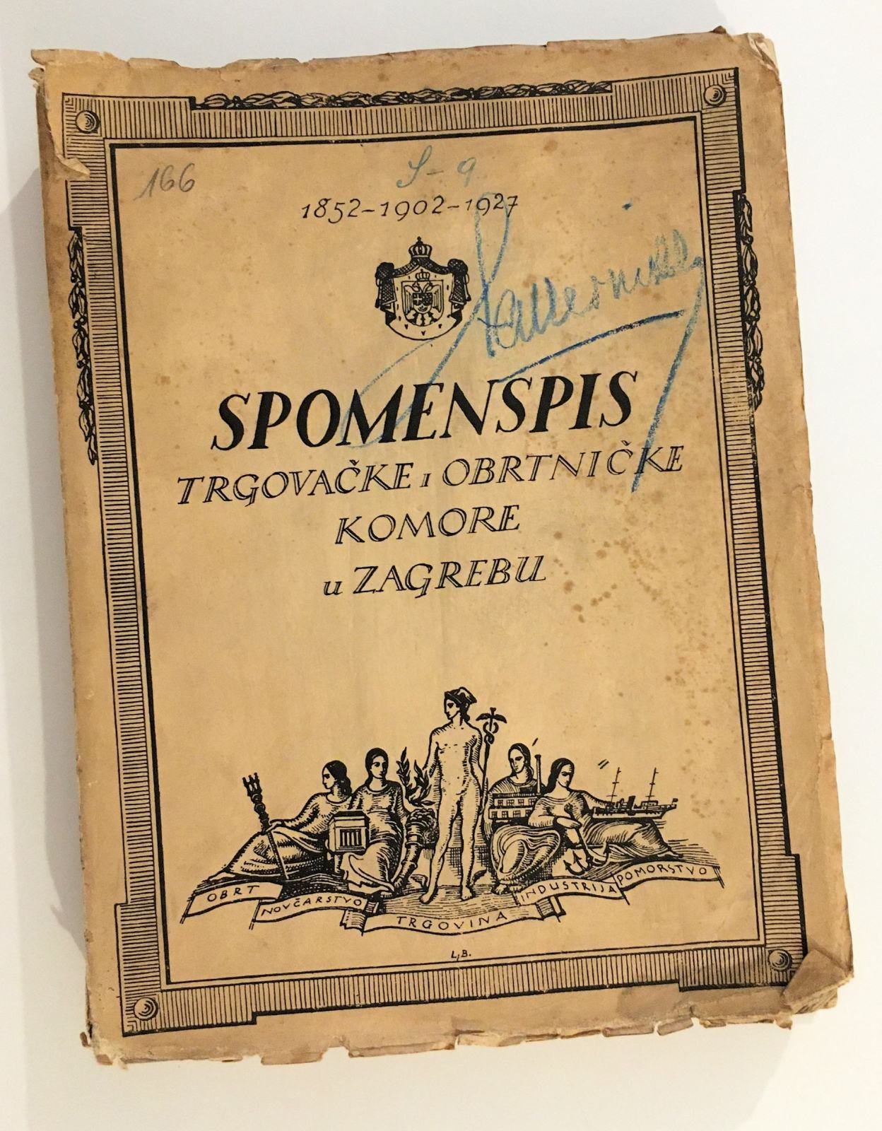 Grupa autora - Spomenspis trgovačke i obrtničke komore u Zagrebu