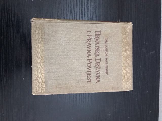 HRVATSKA DRŽAVNA I PRAVNA POVIJEST