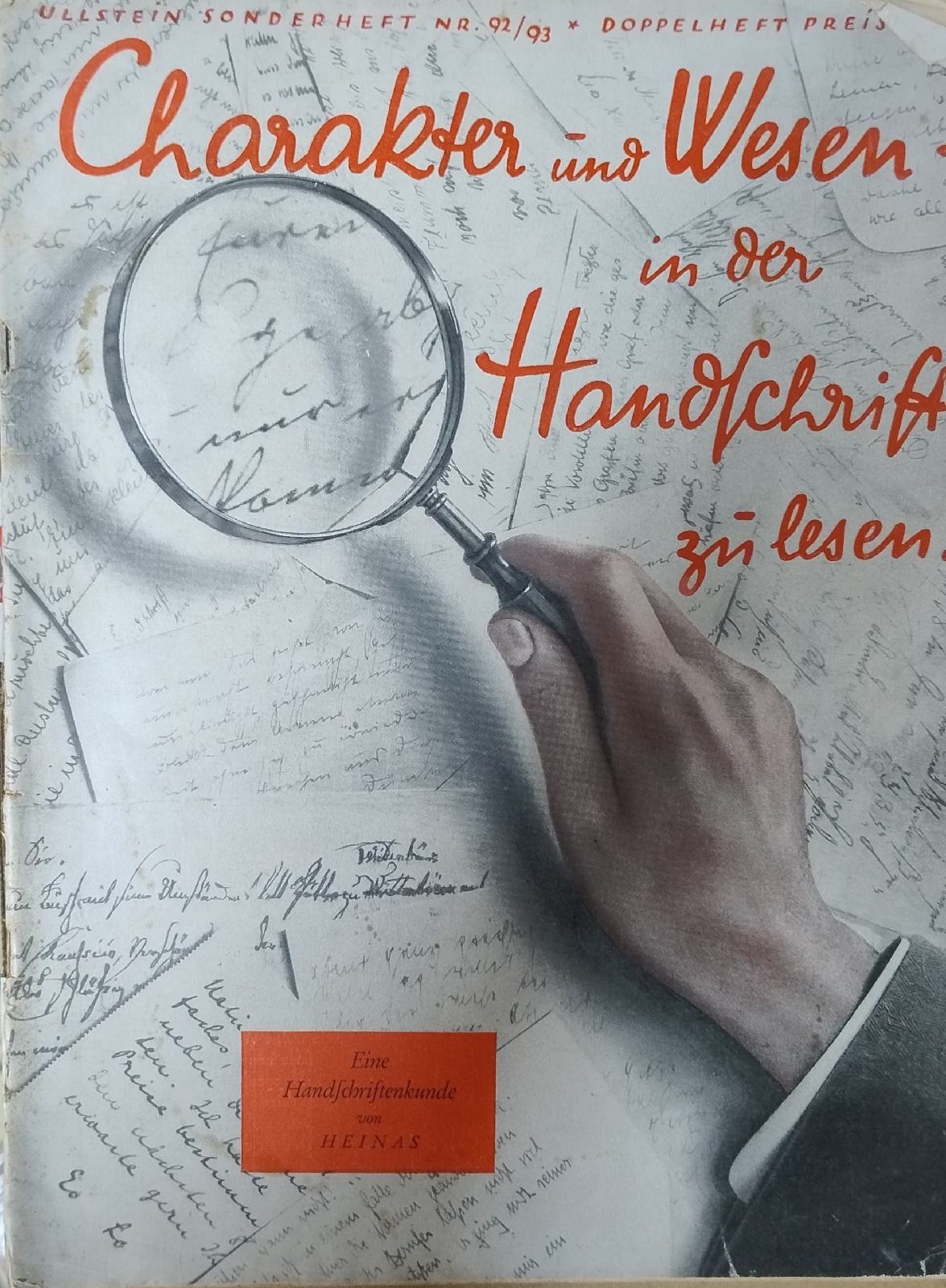Kako čitati karakter i prirodu iz rukopisa iz 1929.g