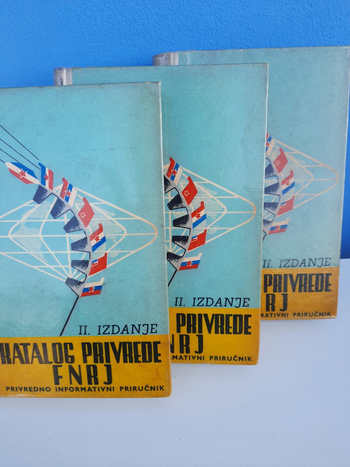 KATALOG PRIVREDE FNRJ 1,2,3. 1958. II izdanje