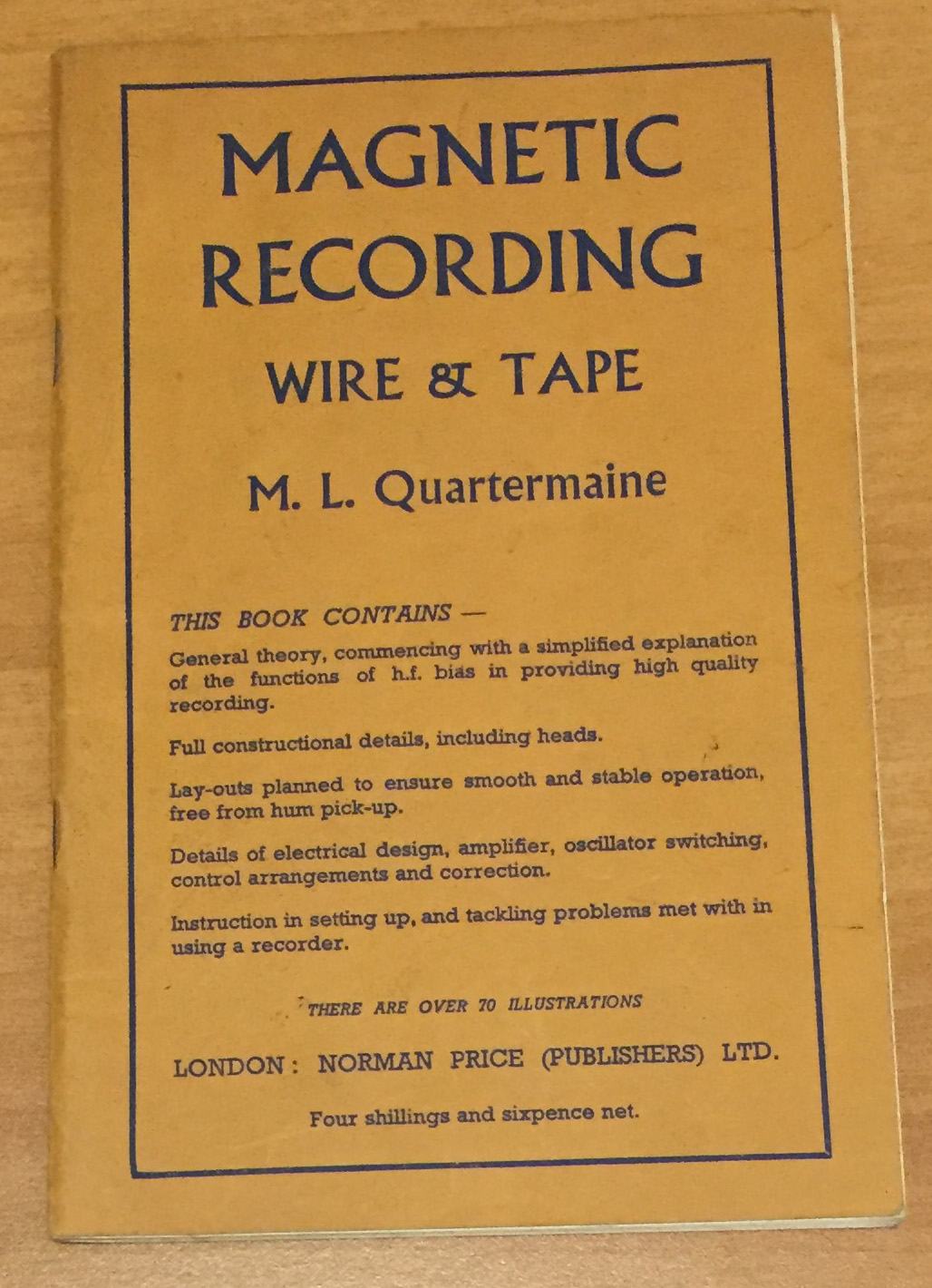 Magnetic Recording Wire & Tape