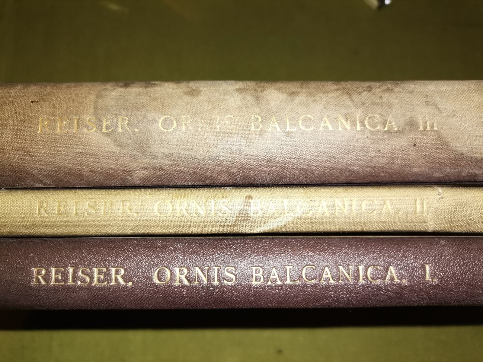 Ornis Balcanica I , II i III