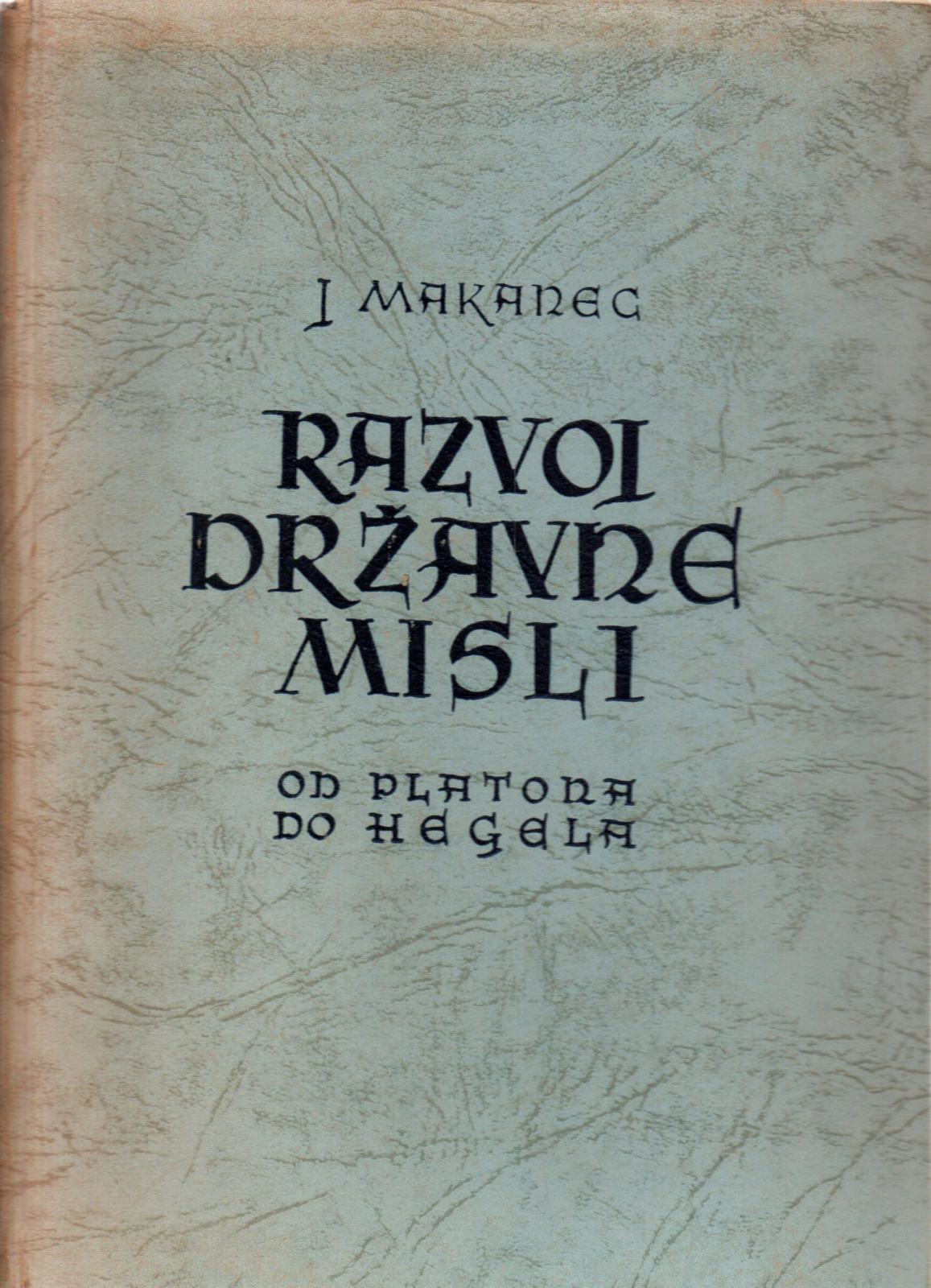Razvoj državne misli