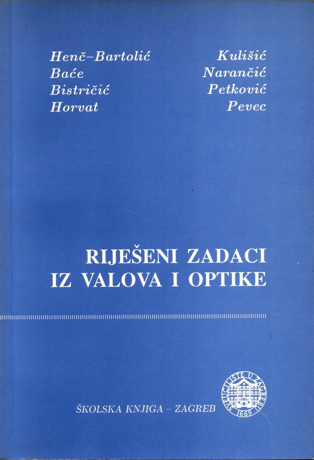 Riješeni zadaci iz valova i optike
