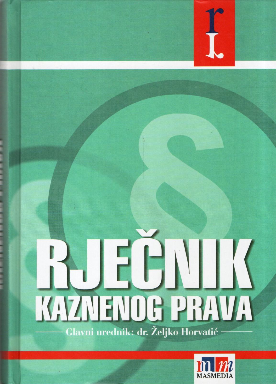 Rječnik kaznenog prava