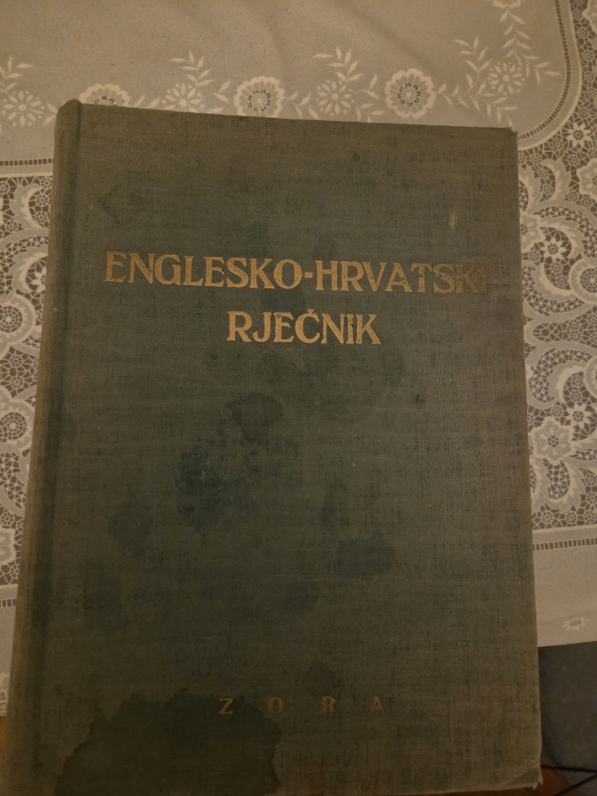 Stari englesko-hrvatski rječnik (1959.)
