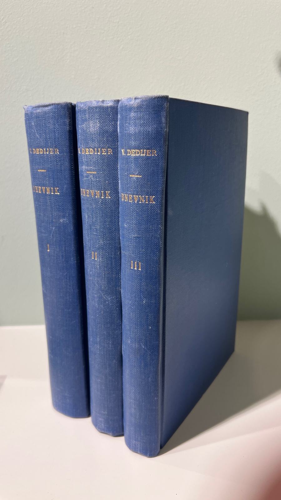 Vladimir Dedijer Dnevnik I-III