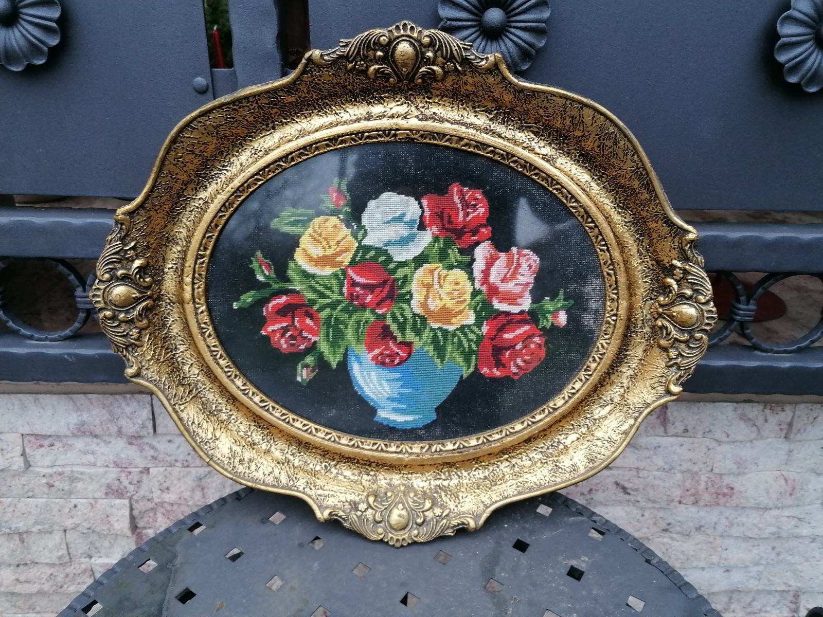 Antik veliki goblen - top stanje