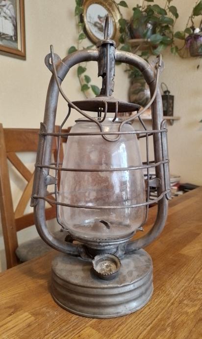 Antikni VELIKI brodski fenjer