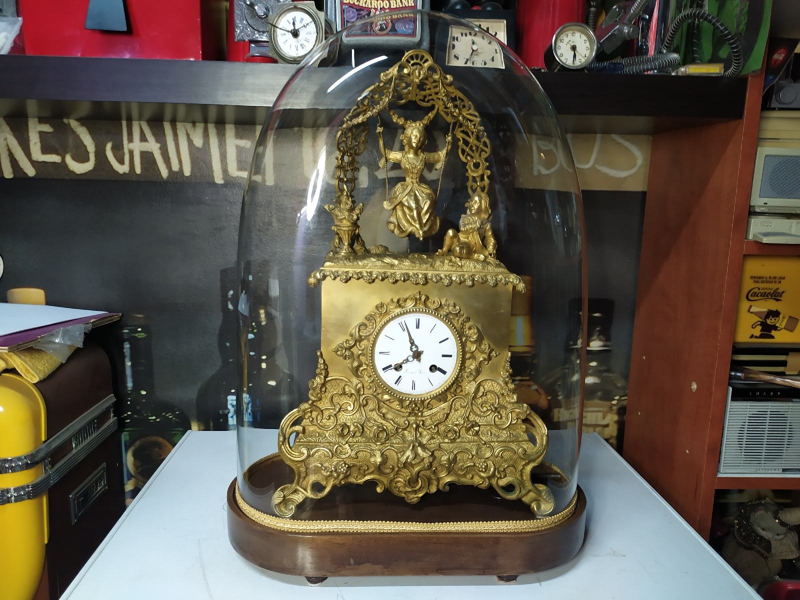 Francuski sat Japy Freres Ljuljačka 1860g
