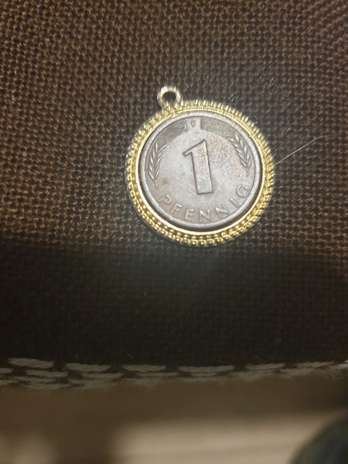 lacky coin 1 pfennig