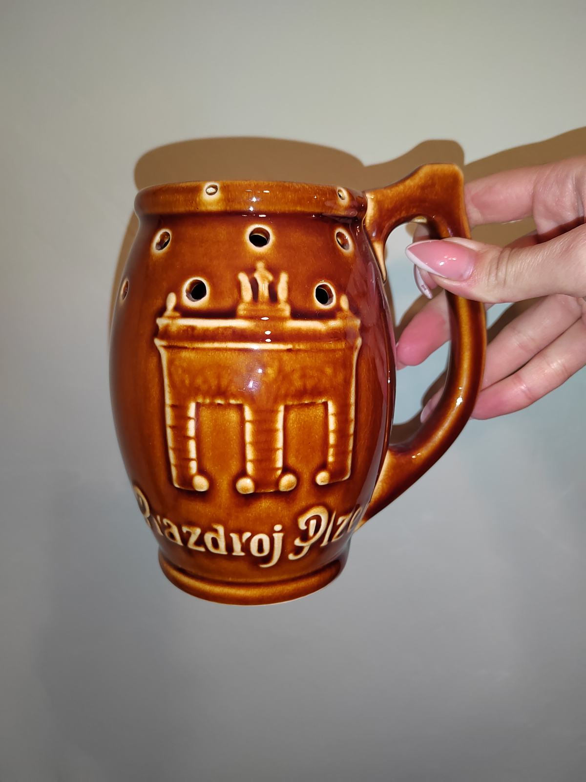 Prazdroj pizen keramička krigla - Češka