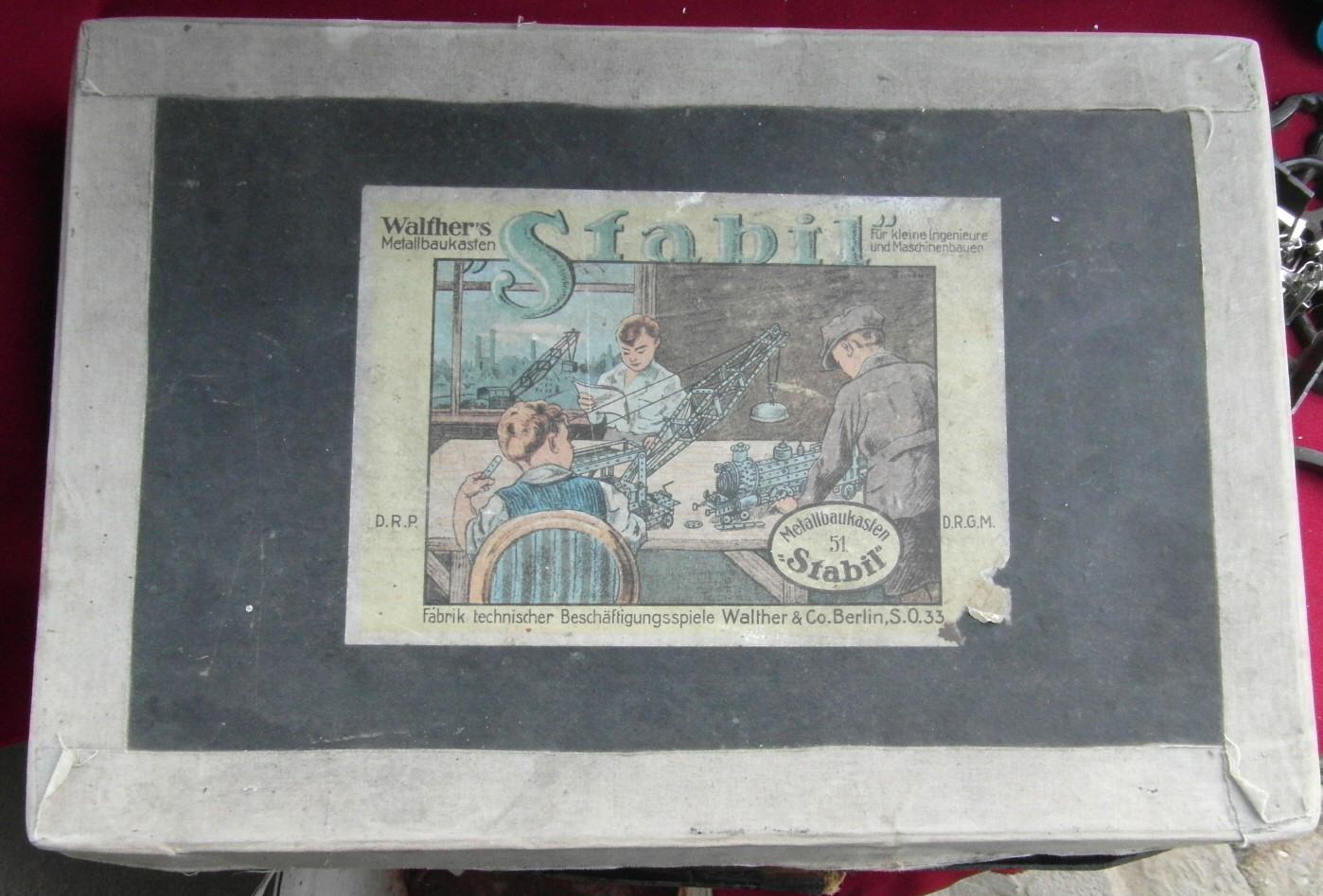 Set za metalnu konstrukciju Walther Stabil iz 20-ih godina