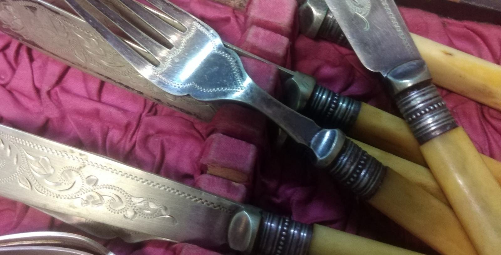 Stari escajg za ribu vintage 130god