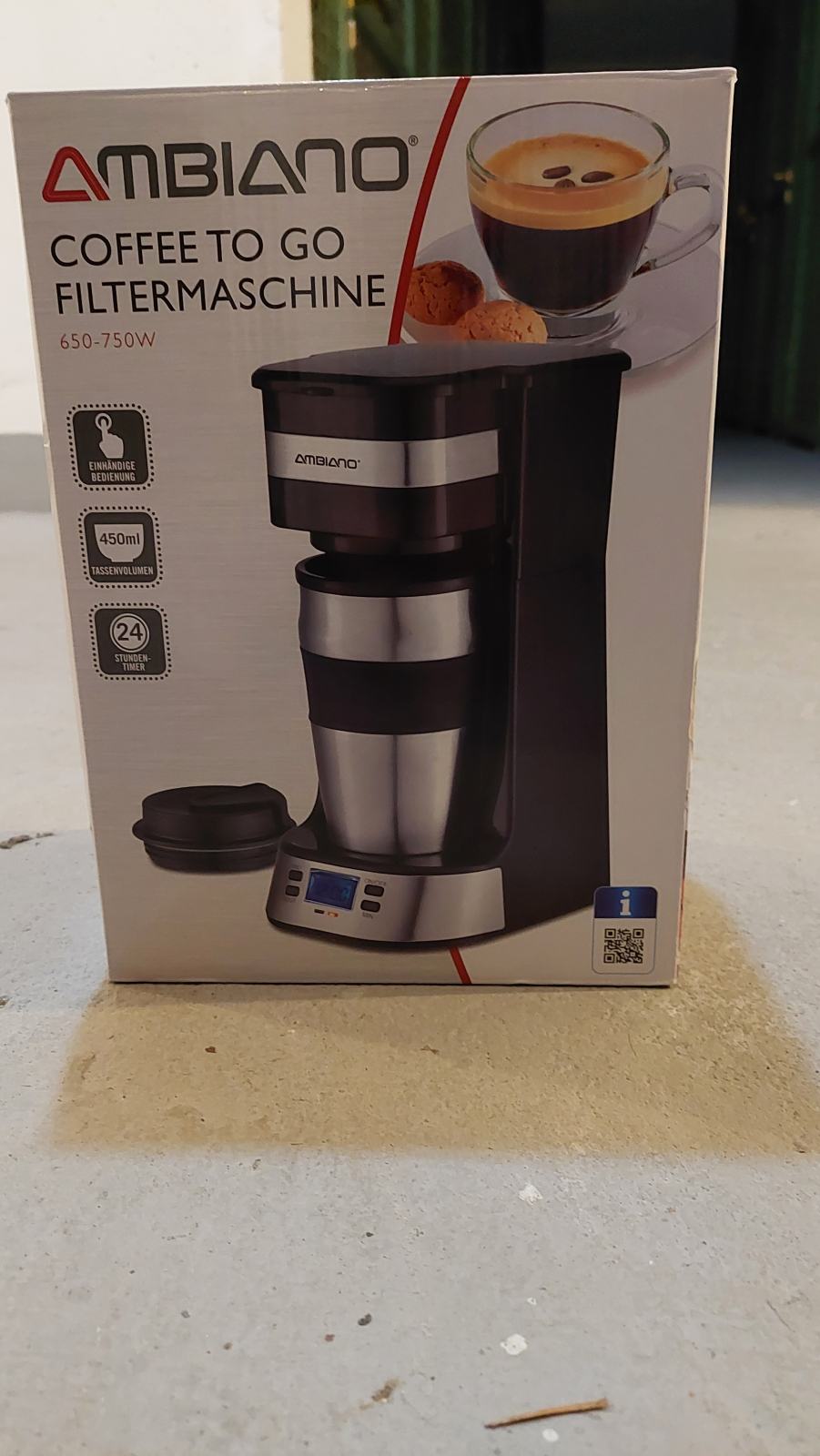 APARAT ZA KAVU - COFFEE TO GO - FILTER KAVA