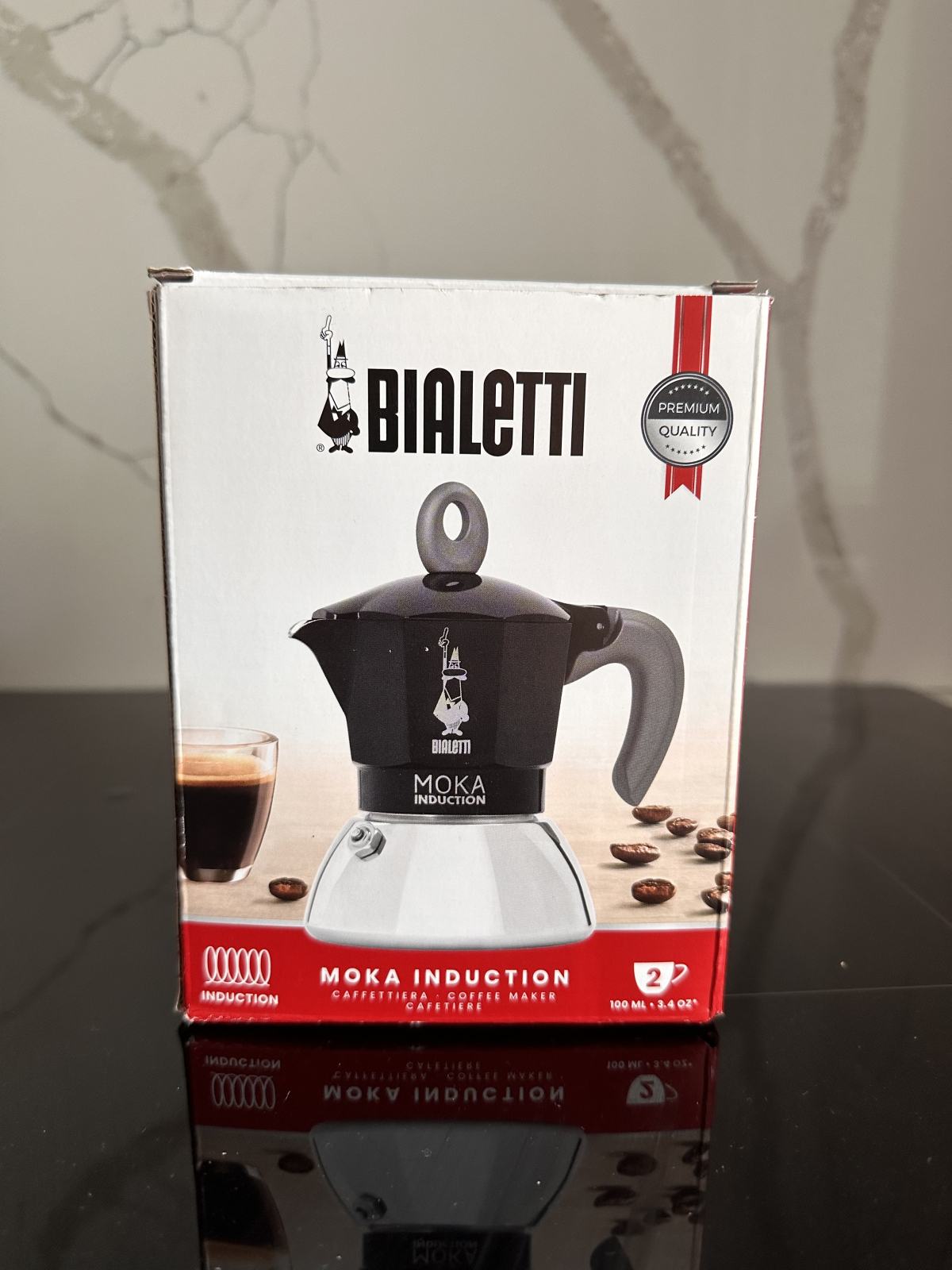 Bialetti New Moka kafetijera, za 2 šalice kave