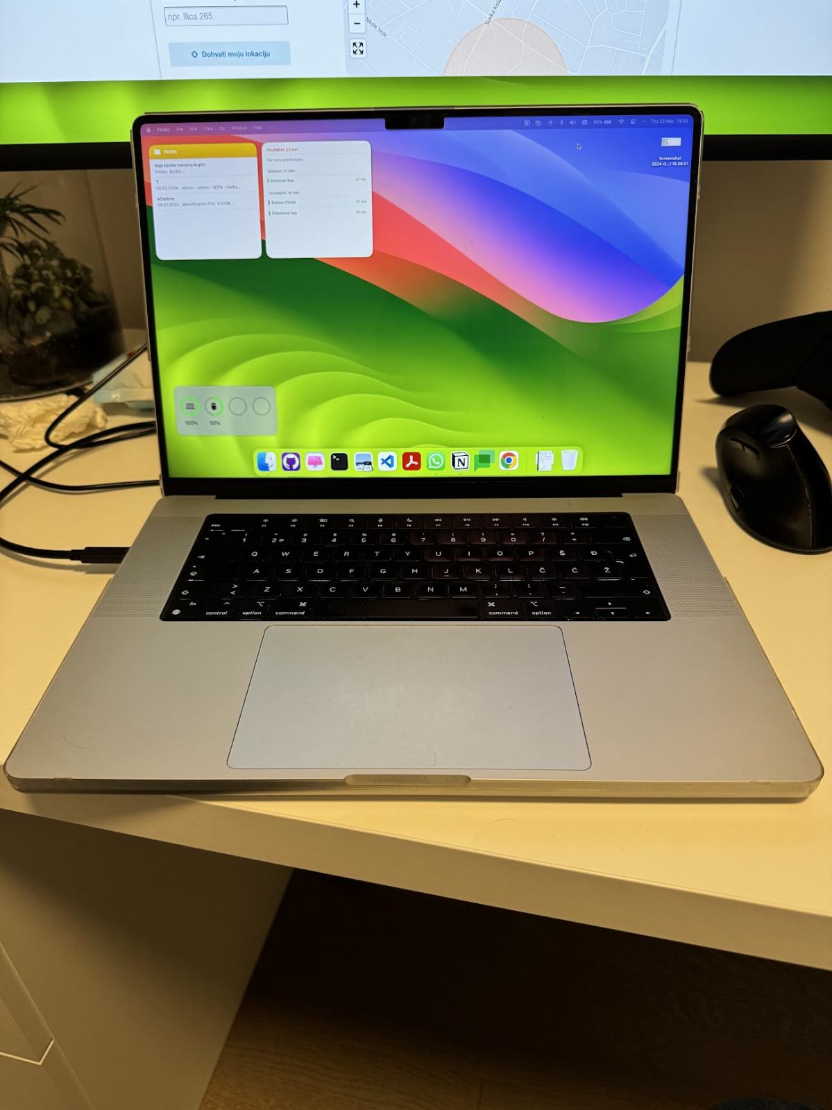 MacBook Pro 16 M1 - RAM: 16GB - DISK: 512 GB