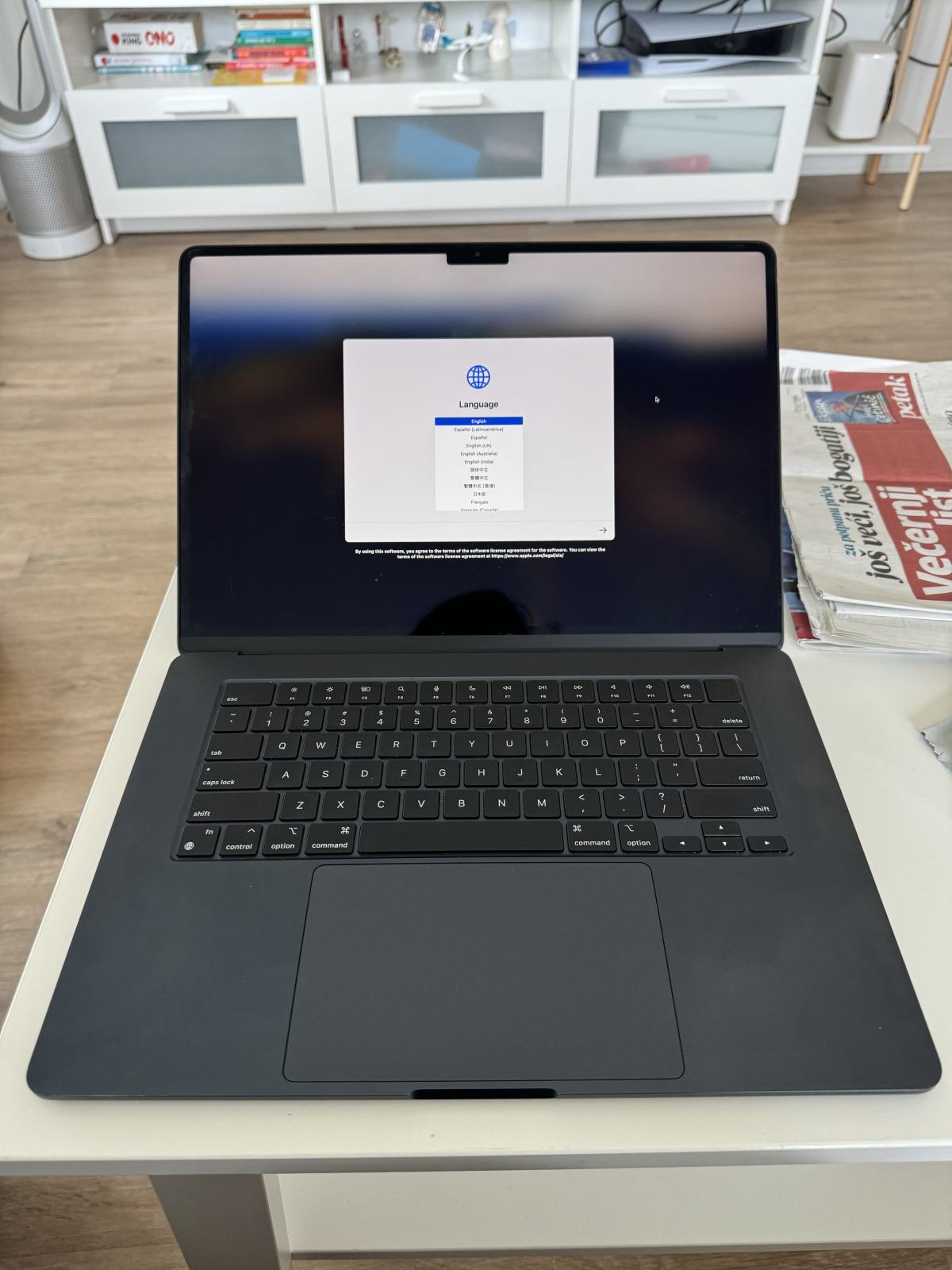 Midnight Macbook Air M2 15; - 16GB RAM, 512 GB SSD