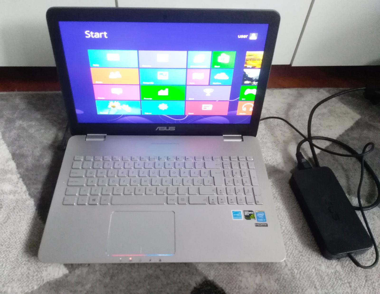 Asus i7 4710HQ, 4GB RAM, nVidia GeForce GTX 850m