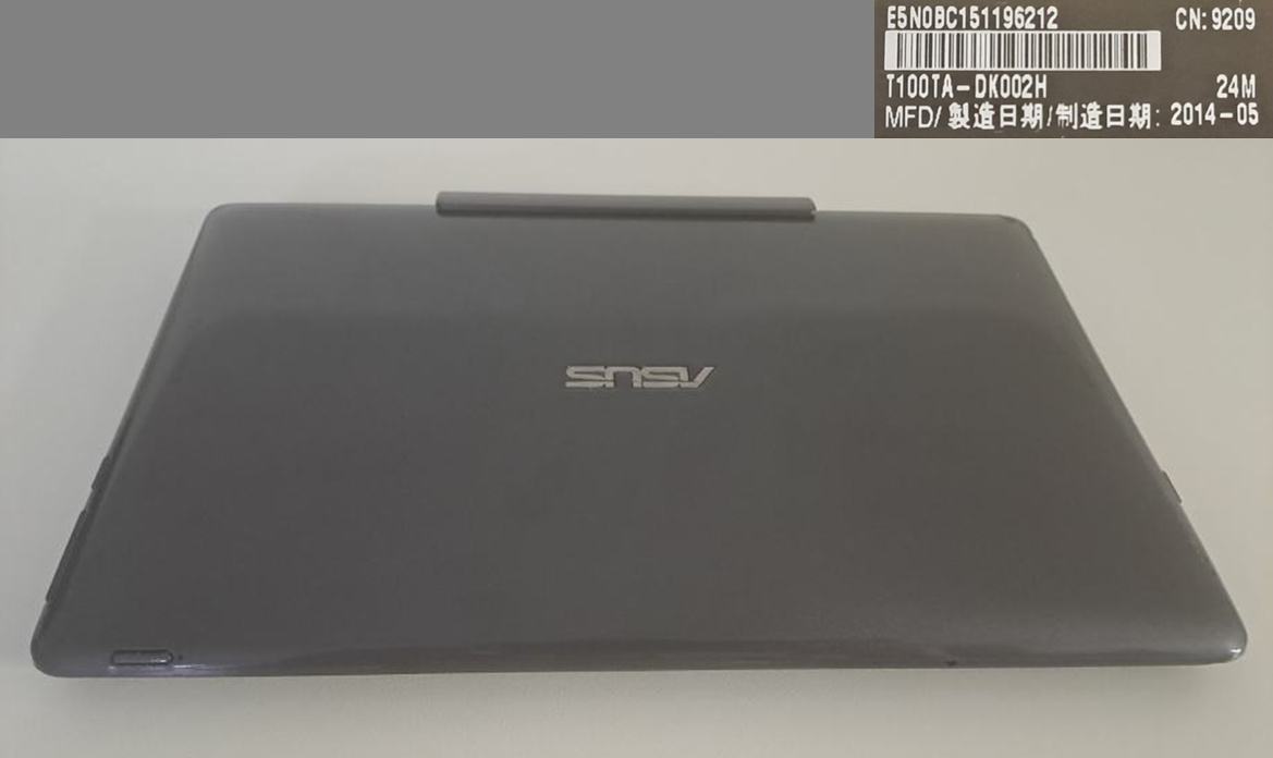 ASUS laptop/tablet Transformer Book T100TA – DK002H