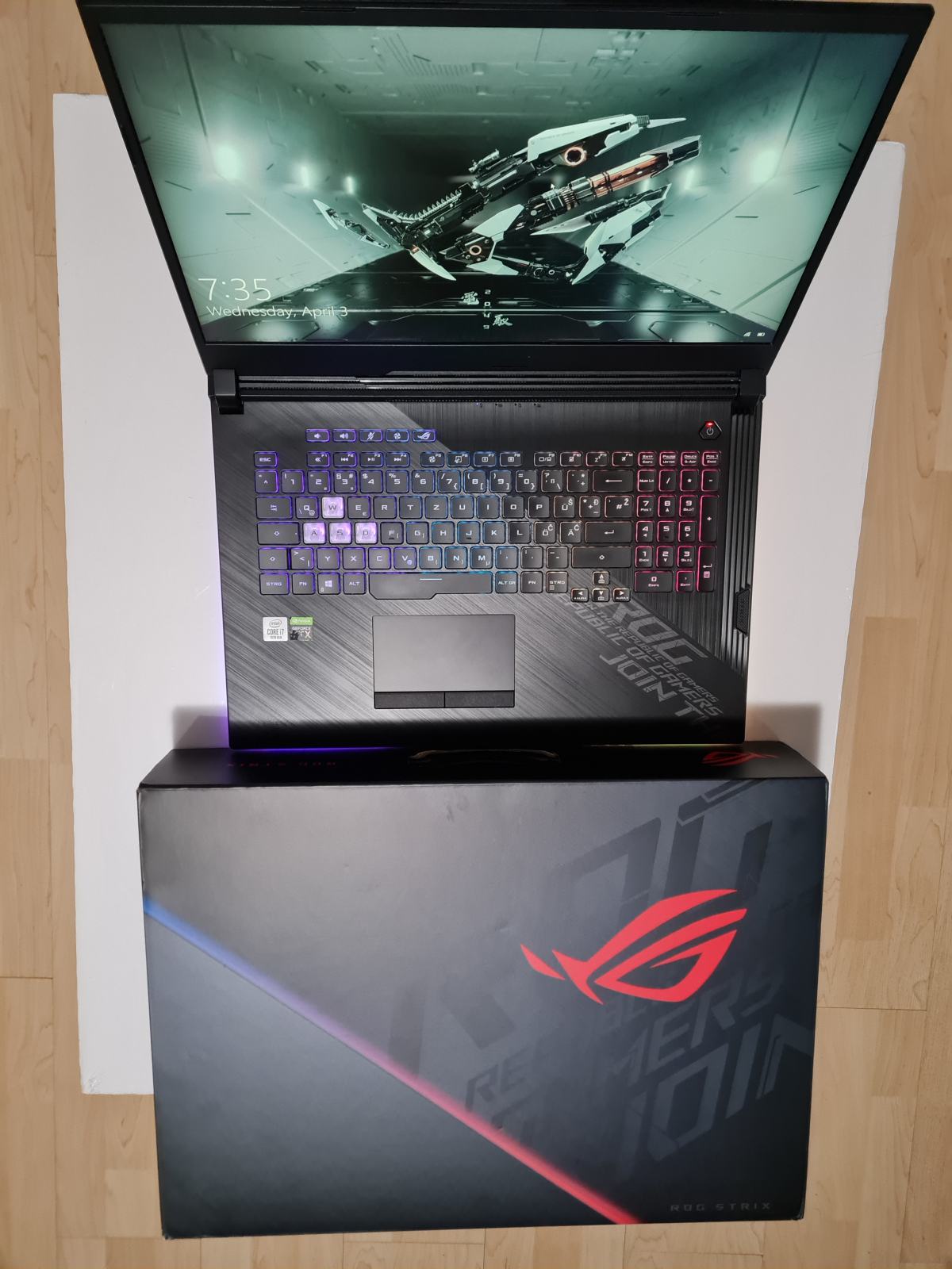 ASUS ROG Strix G17 G712LWS - RTX 2070 Super
