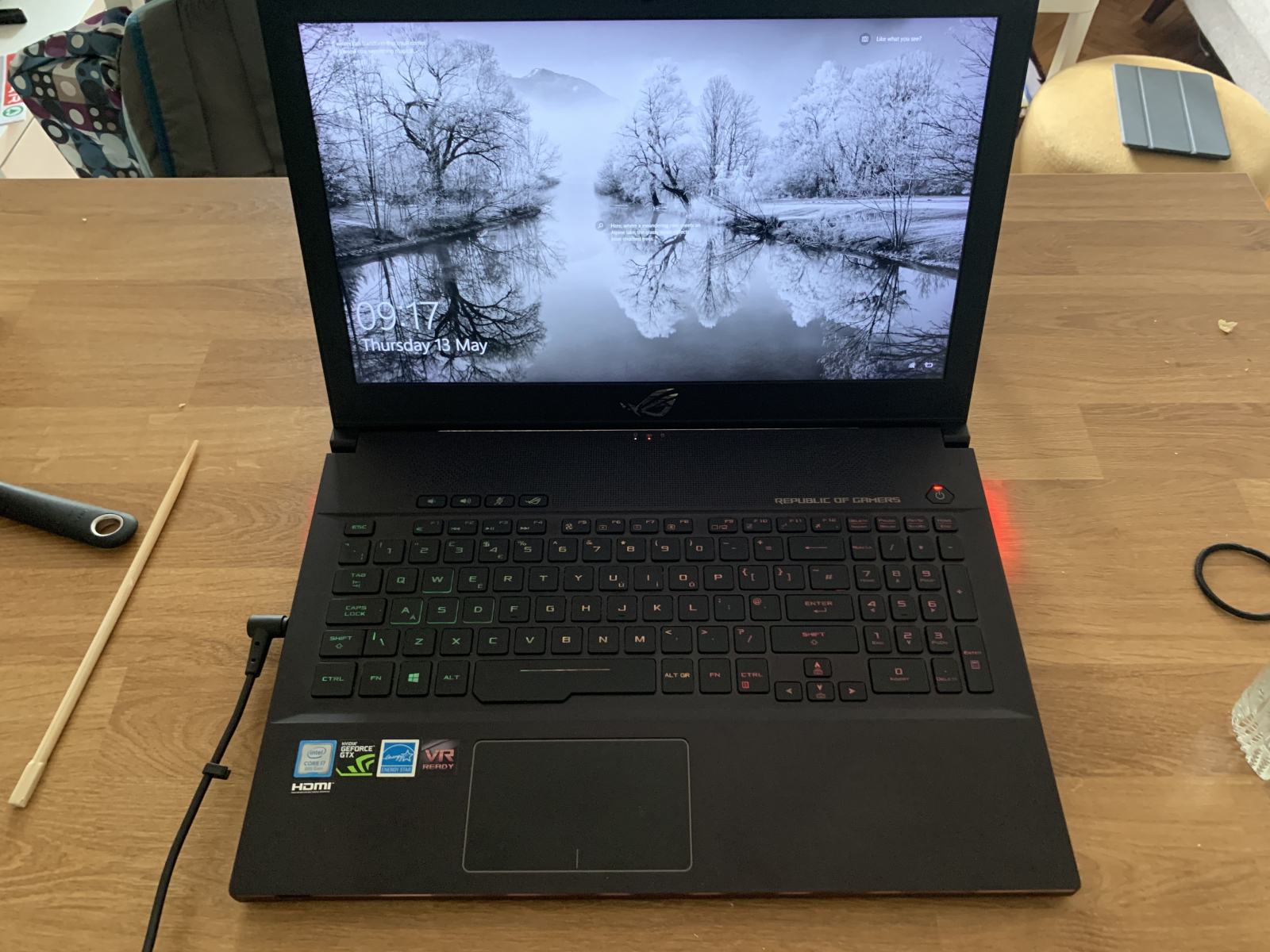 Asus ROG Zephyrus GM501G, i7-8750H, 256GB+1TB, 32GB Ram, GTX 1060
