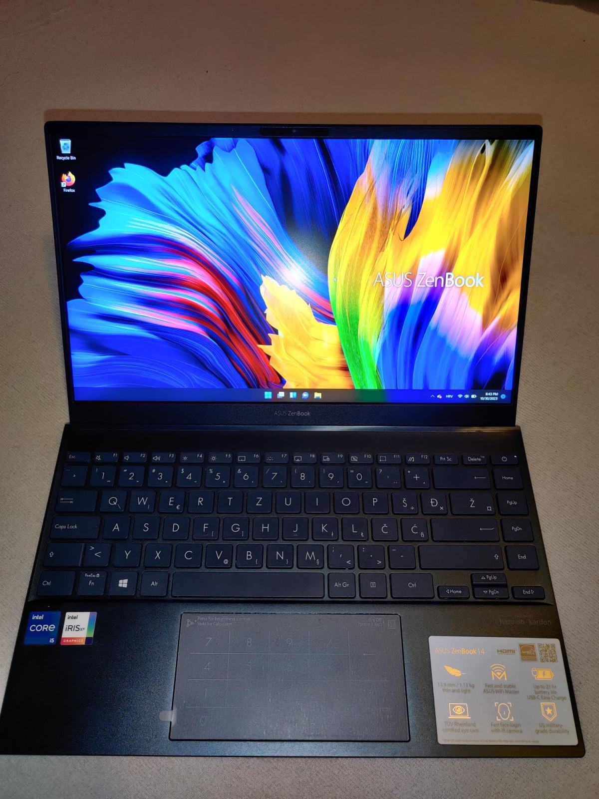 laptop asus zenbook 14 ux425ea