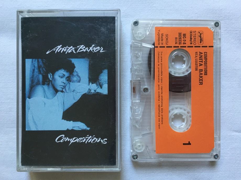 Anita Baker ‎– Compositions, glazbena kaseta, Jugoton 1990.