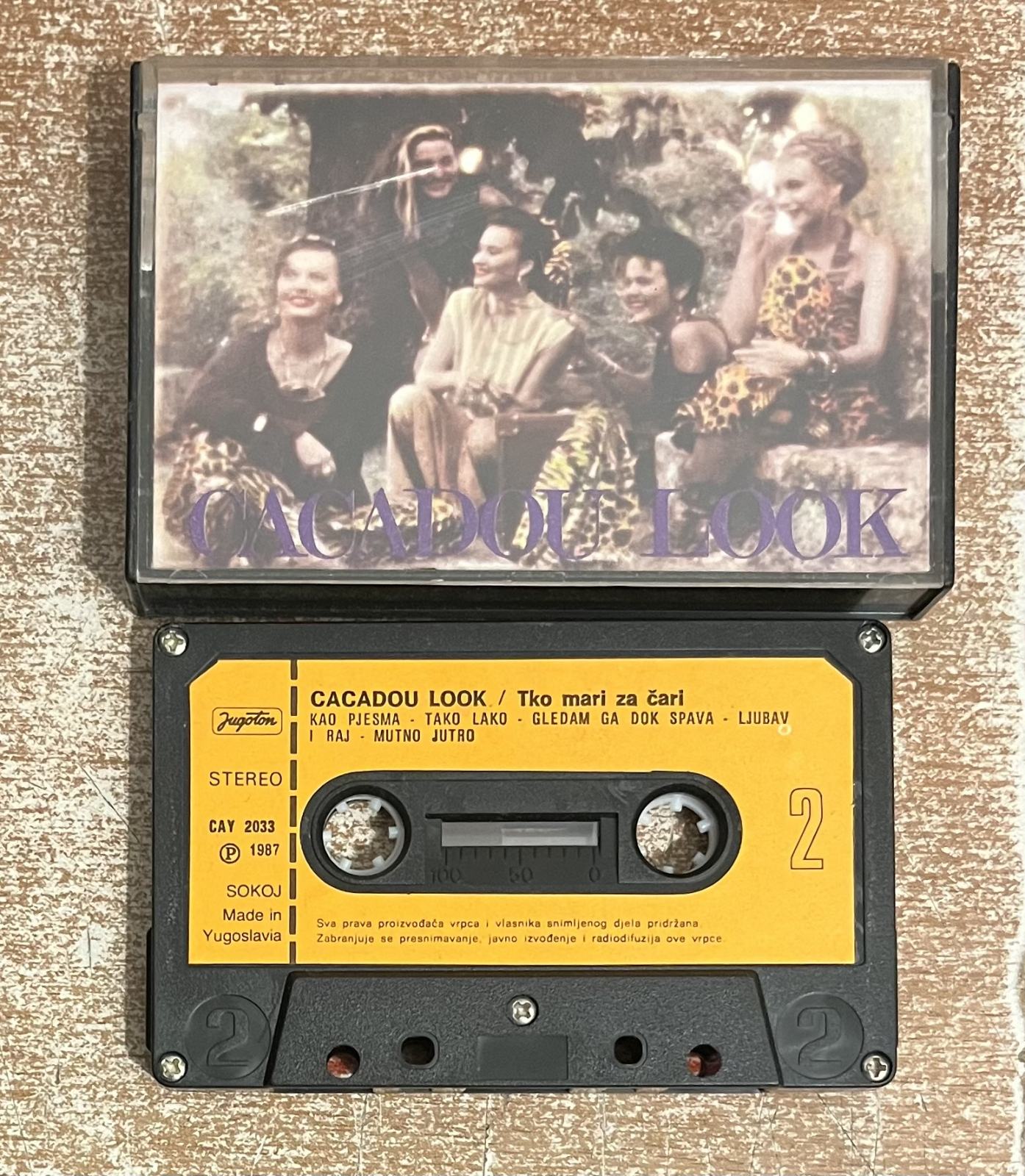 AUDIO KAZETA, CACADOU LOOK - TKO MARI ZA ČARI