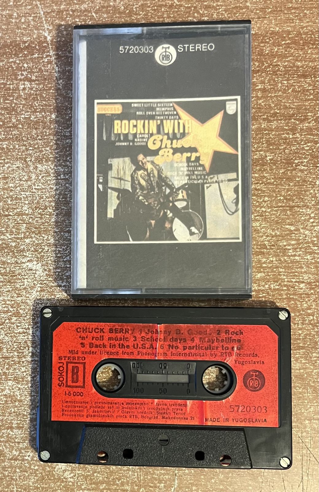 AUDIO KAZETA, CHUCK BARRY - ROCKIN WITH ...