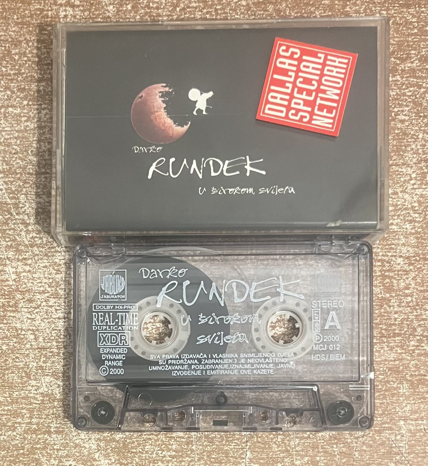 AUDIO KAZETA, DARKO RUNDEK - U ŠIROKOM SVIJETU
