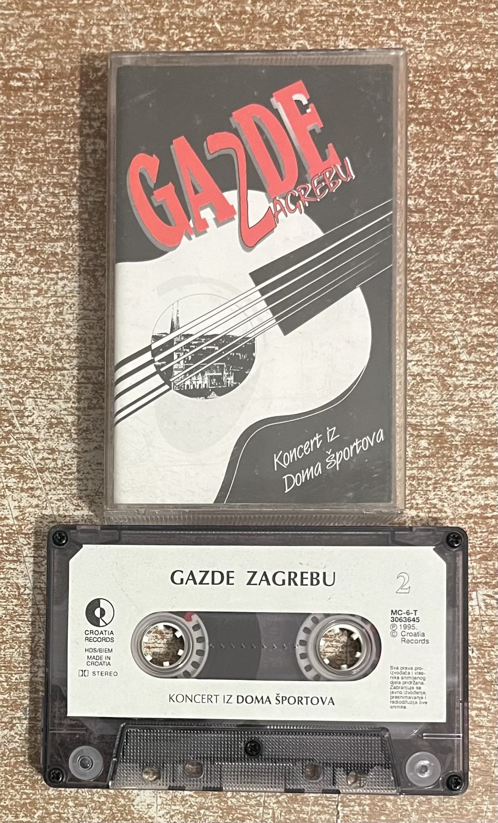 AUDIO KAZETA, GAZDE - GAZDE ZAGREBU