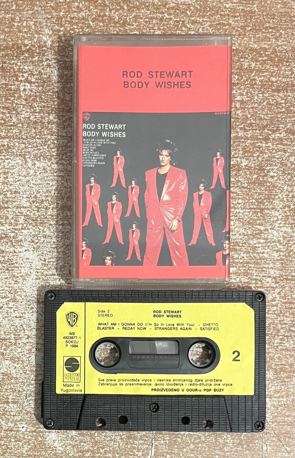 AUDIO KAZETA, ROD STEWARD - BODY WISHES