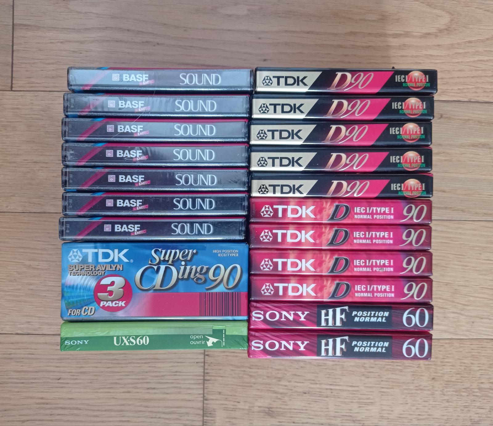 Audio kazete Basf Tdk Sony