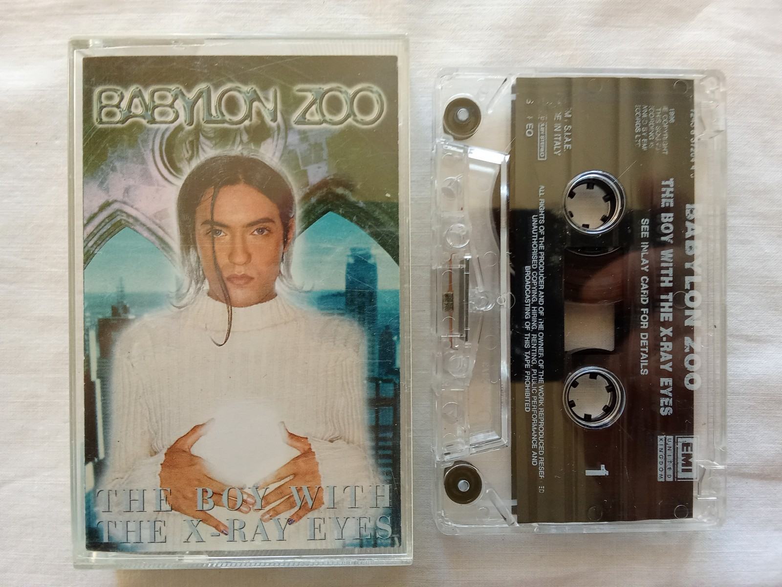 Babylon Zoo ‎– The Boy With The X-Ray Eyes, EMI UK 1996., EU
