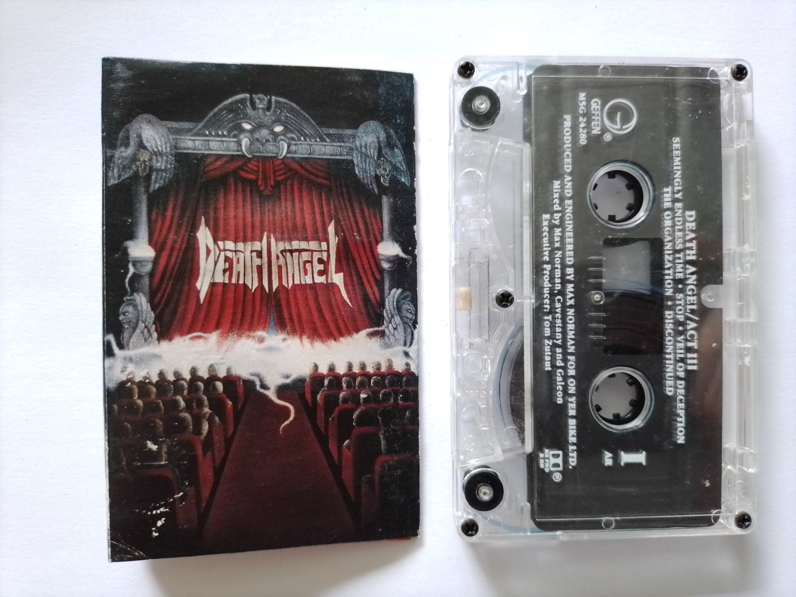 Death Angel - Act III, glazbena kaseta, Geffen 1990., Njemačka