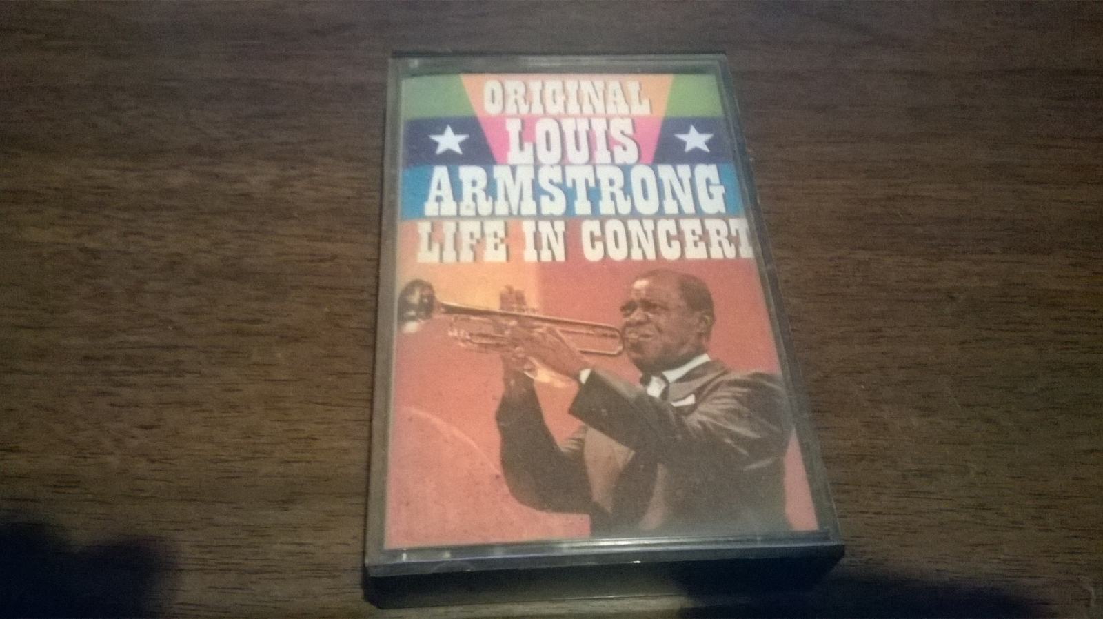 LOUIS ARMSTRONG LIVE IN CONCERT AUDIO KASETA