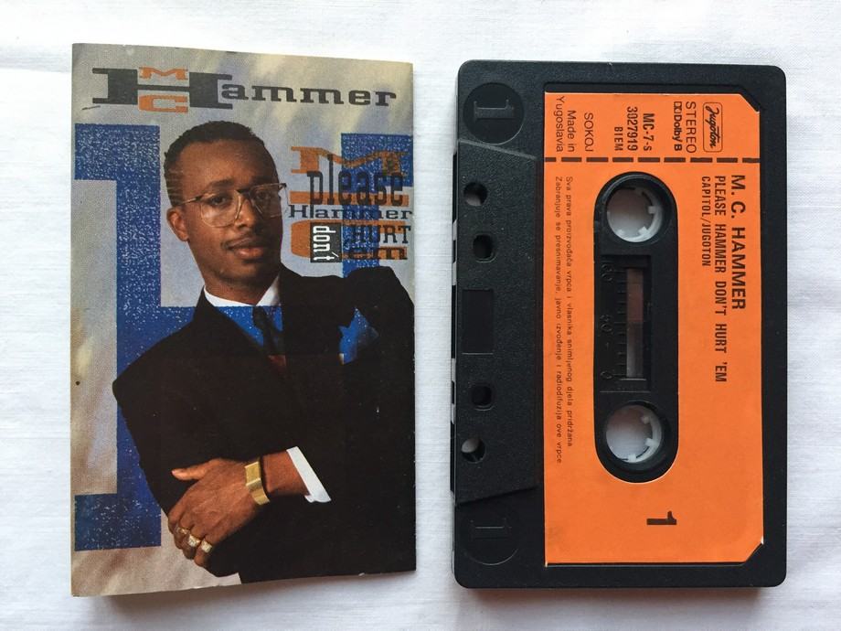 MC Hammer ‎– Please Hammer Dont Hurt Em, kaseta, Jugoton 1990.