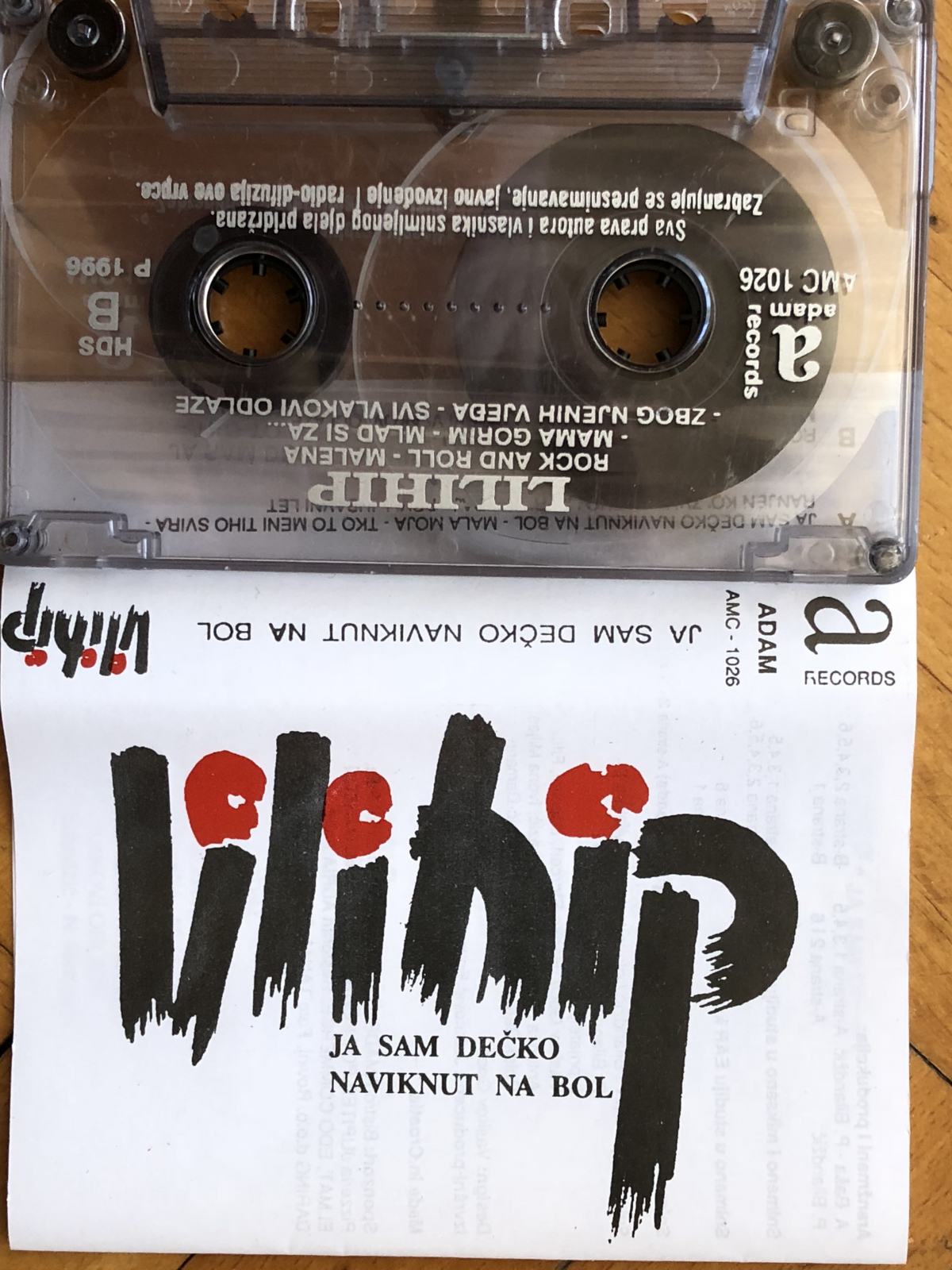 MC / Lilihip / Ja sam dečko naviknut na bol / 1996. / Pula