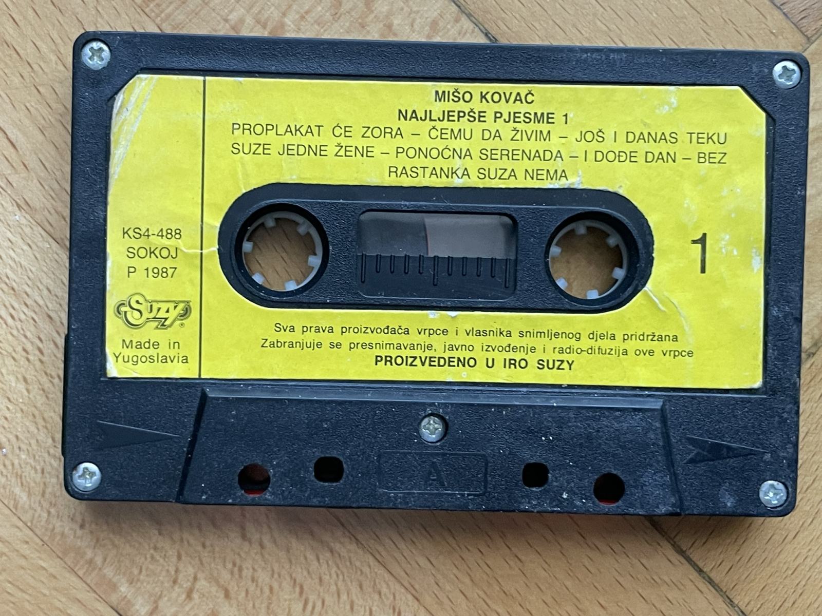 MC Mišo Kovač - Najljepše pjesme 1 (1987.) 12 pjesama